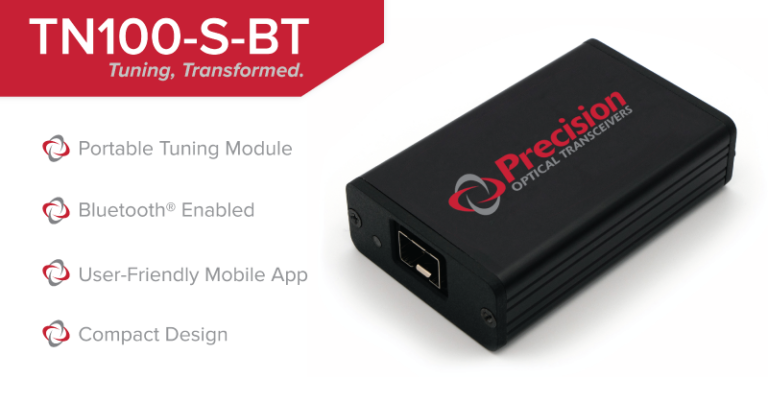 Precision Launches Bluetooth SFP+ Optical Transceivers