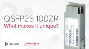 QSFP28 100ZR Coherent Tunable DWDM Transceivers for Networks